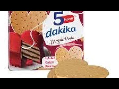 Kolaylıkla Yapabileceğiniz Bir Pasta Tarifi İle Karşınızdayım (Kalpli Bisküvili Pasta) #pasta #like