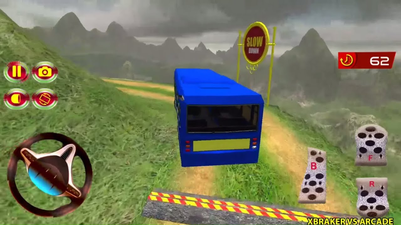 Bus Mountain Drive 3D New Bus Unlocked Android Gamplay 2018 - YouTube