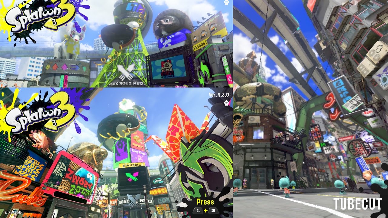 Splatoon 3 - all of the songs from every splatoon games - YouTube