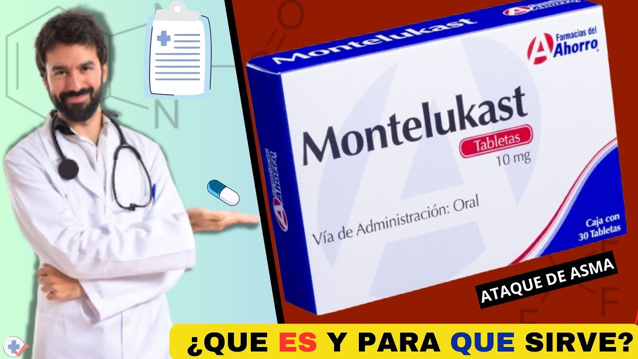 MONTELUKAST💊¿Qué es y para que sirve? ATAQUE DE ASMA | ¡Descubre todos ...