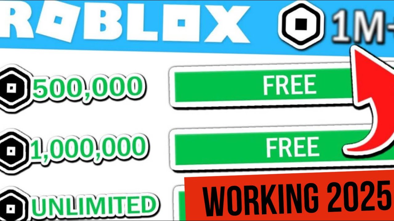 HOW TO GET FREE ROBUX *WORKING 2025* - YouTube