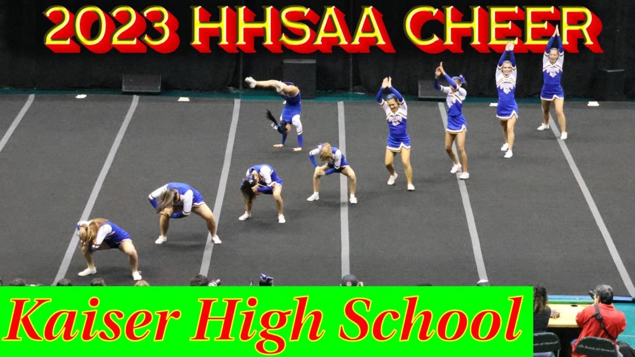 2023 HHSAA Cheer Comp - Kaiser High School - YouTube