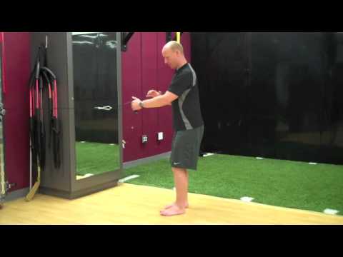 Janda Short Foot Training w Cable Row - YouTube