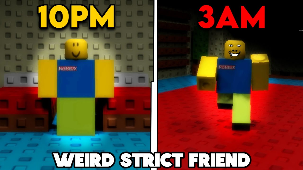 Weird Strict Friend [Full Walkthrough] - Roblox - YouTube