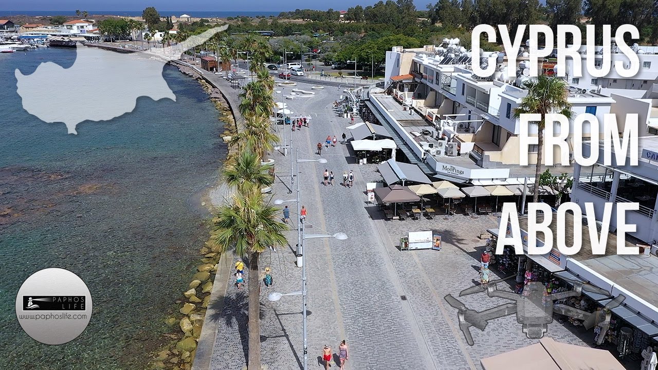 Paphos Sea Front From Above - June 2024 - YouTube
