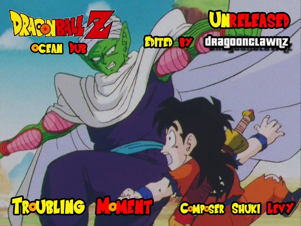 Dragonball Z Ocean Dub Unreleased - Troubling Moment - YouTube