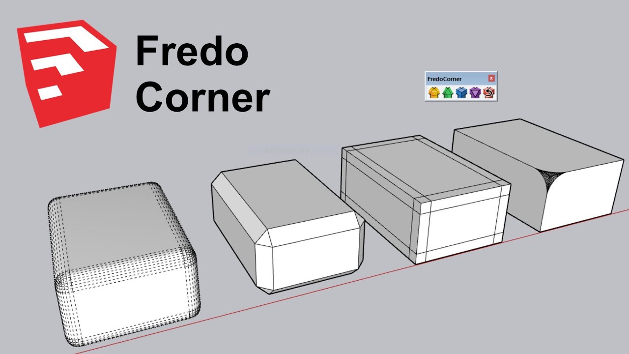 Fredo Corner Extension or Plugin for Sketchup Pro | Sketchup in Urdu ...