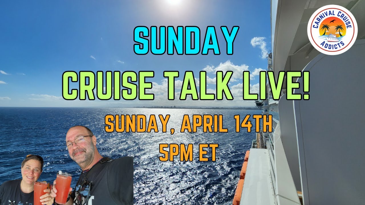 Sunday Cruise Talk Live! - YouTube