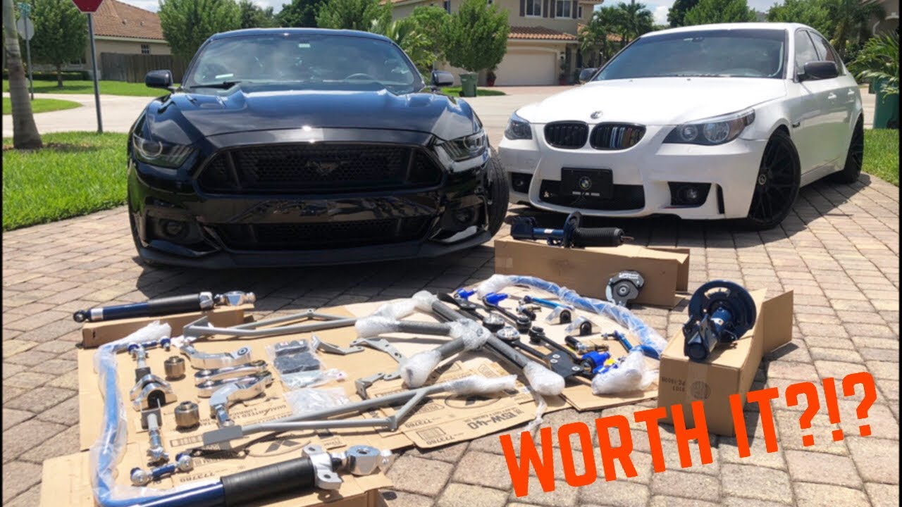 S550 Mustang Gt Full Suspension Upgrade Test & Review *No More Wheel ...