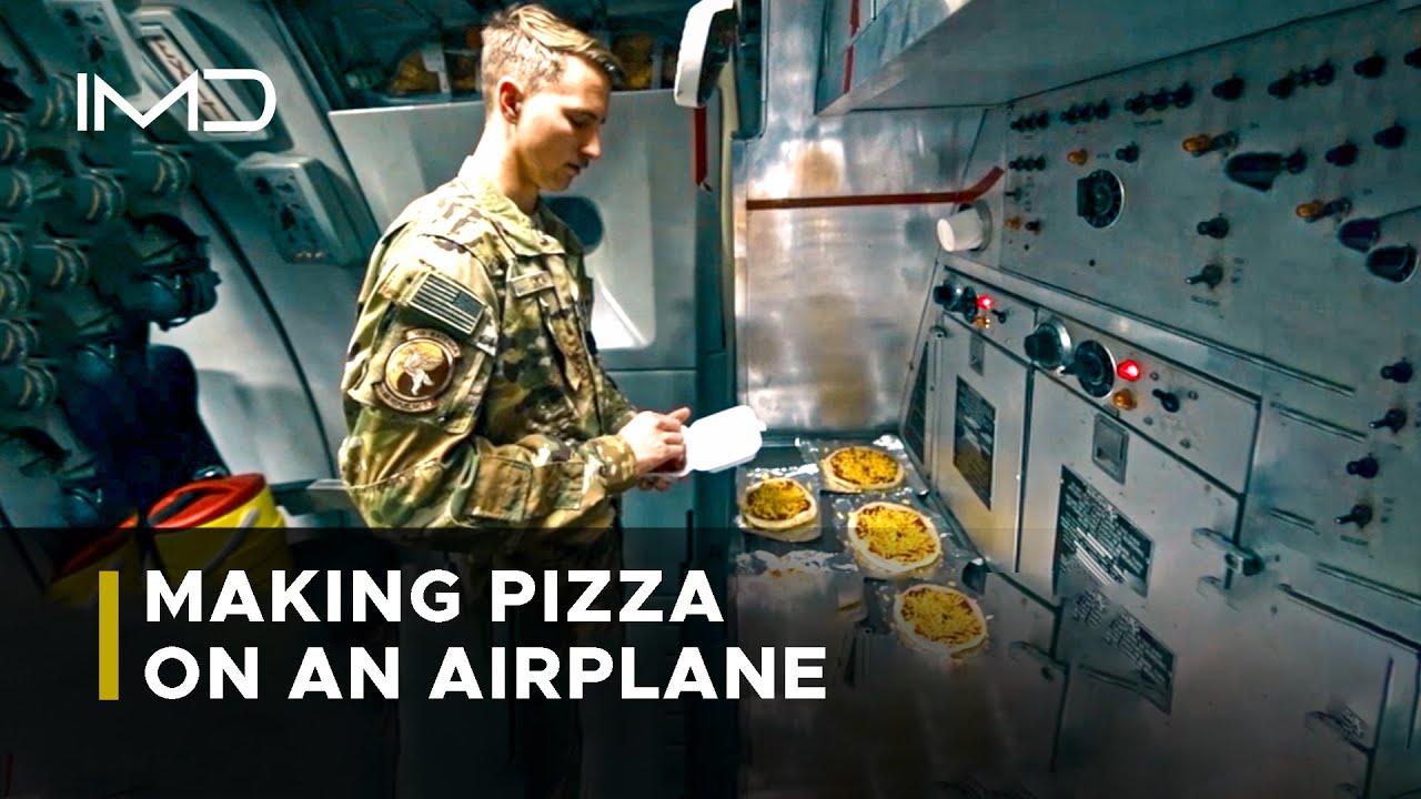 Cooking Pizza Aboard a US Air Force Aircraft....! - YouTube