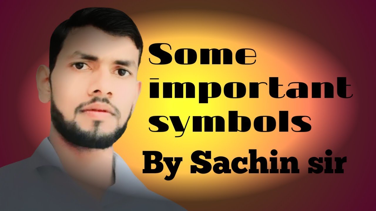 ###some ##important## symbols - YouTube