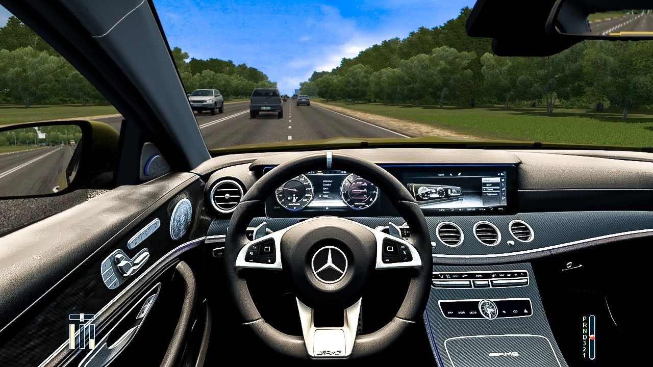 City Car Driving - Mercedes Benz E63S 4MATIC | Normal Driving - YouTube