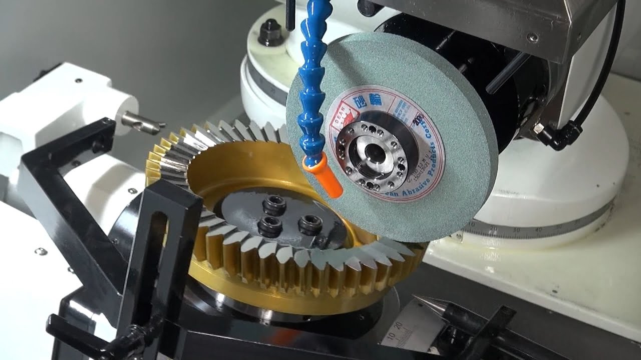 TOPWORK｜TG-4 CNC Tool & Cutter Grinder - Gear Shaper Cutter 插齒刀修銳 插齒刀修銳 ...