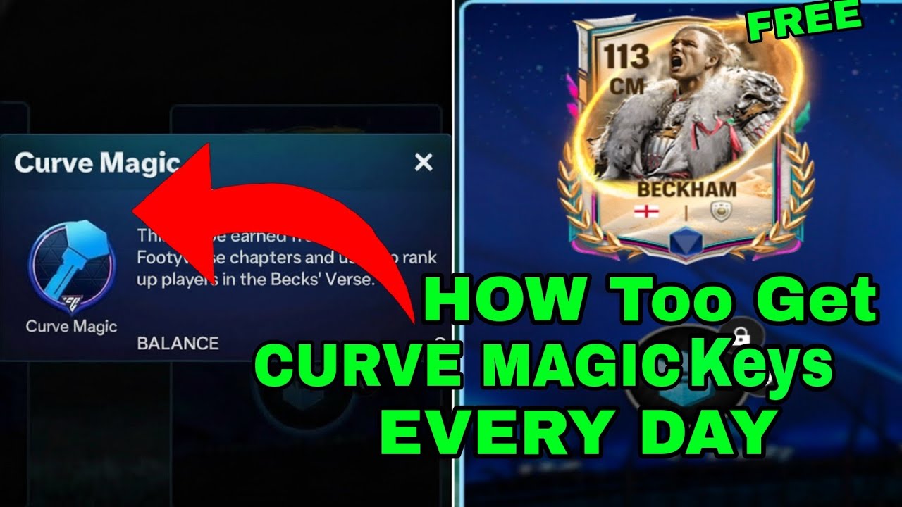 🔴How To Get Free MAGIC CURVE KEYS in Footyverse Event😱 - YouTube