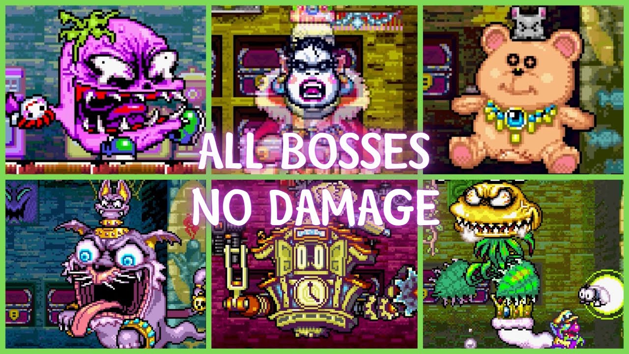 Wario Land 4 (GBA): All Bosses - No Damage (Gameplay/Walkthrough) - YouTube