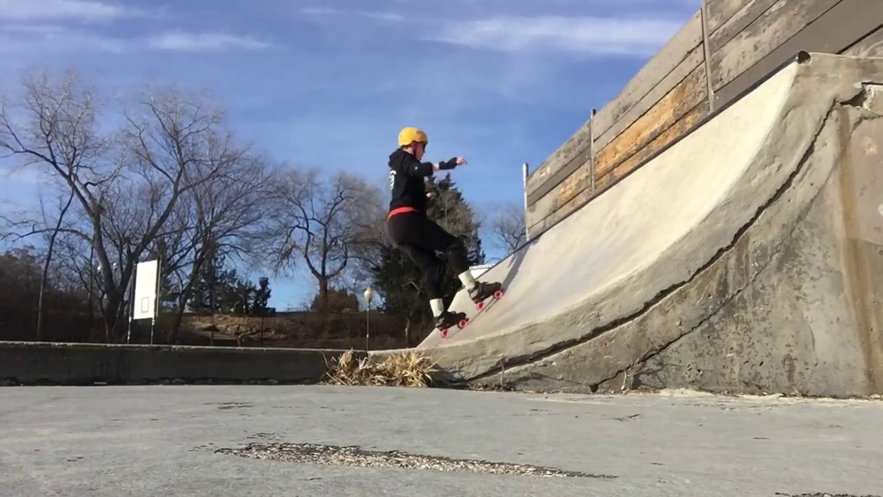 Toe stop stall on ramp - YouTube