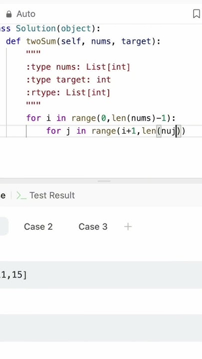 LeetCode easy problem 1 (Two Sum) #coding #explore - YouTube
