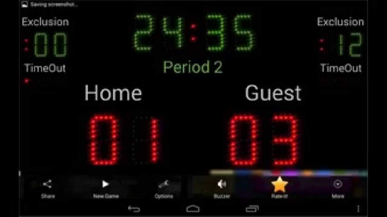 scoreboard handball ++ - YouTube