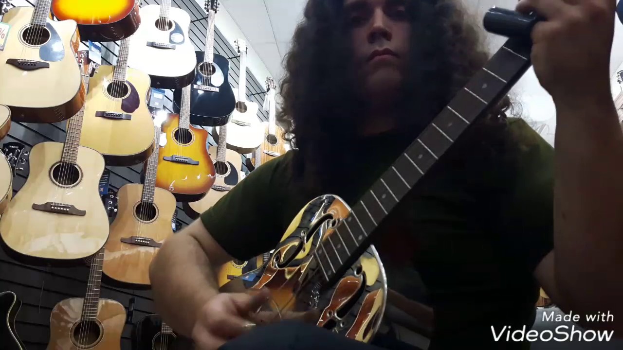 Dunlop "Mudslide" Ceramic Slide (Open G tuning) - YouTube