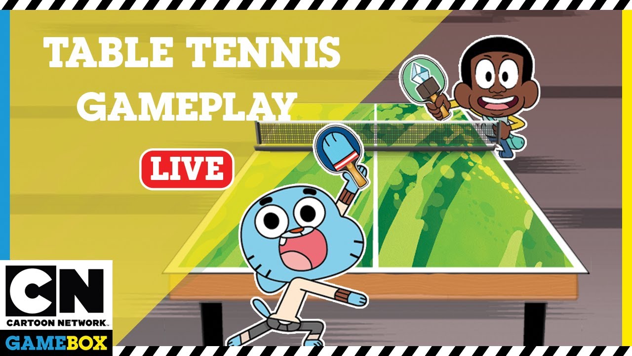 🔴 Live - Table Tennis Tournament | Take part in the Cartoon World Cup ...