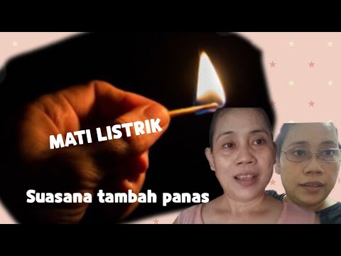 CUACA LAGI PANAS DI TAMBAH LISTRIK MATI MANDI KERINGAT JADINYA #vlogtkwtaiwan #hariantkwtaiwan