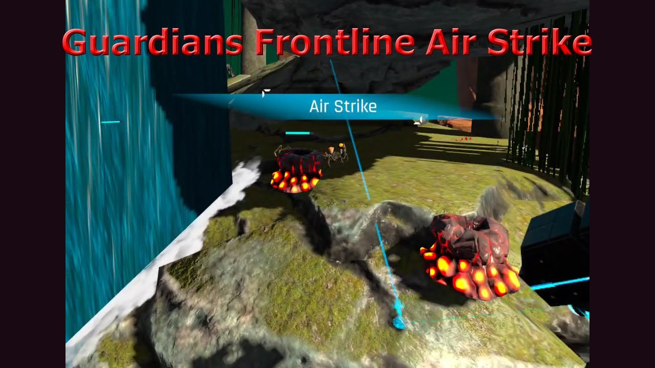 How to Call an Air Strike in Guardians Frontline VR - YouTube
