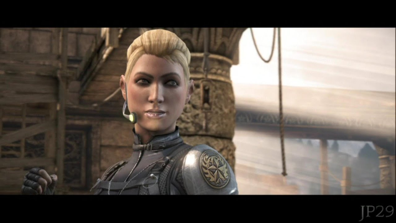 Mortal Kombat X : Cassie Cage All Intro Dialogues (MKX) - YouTube