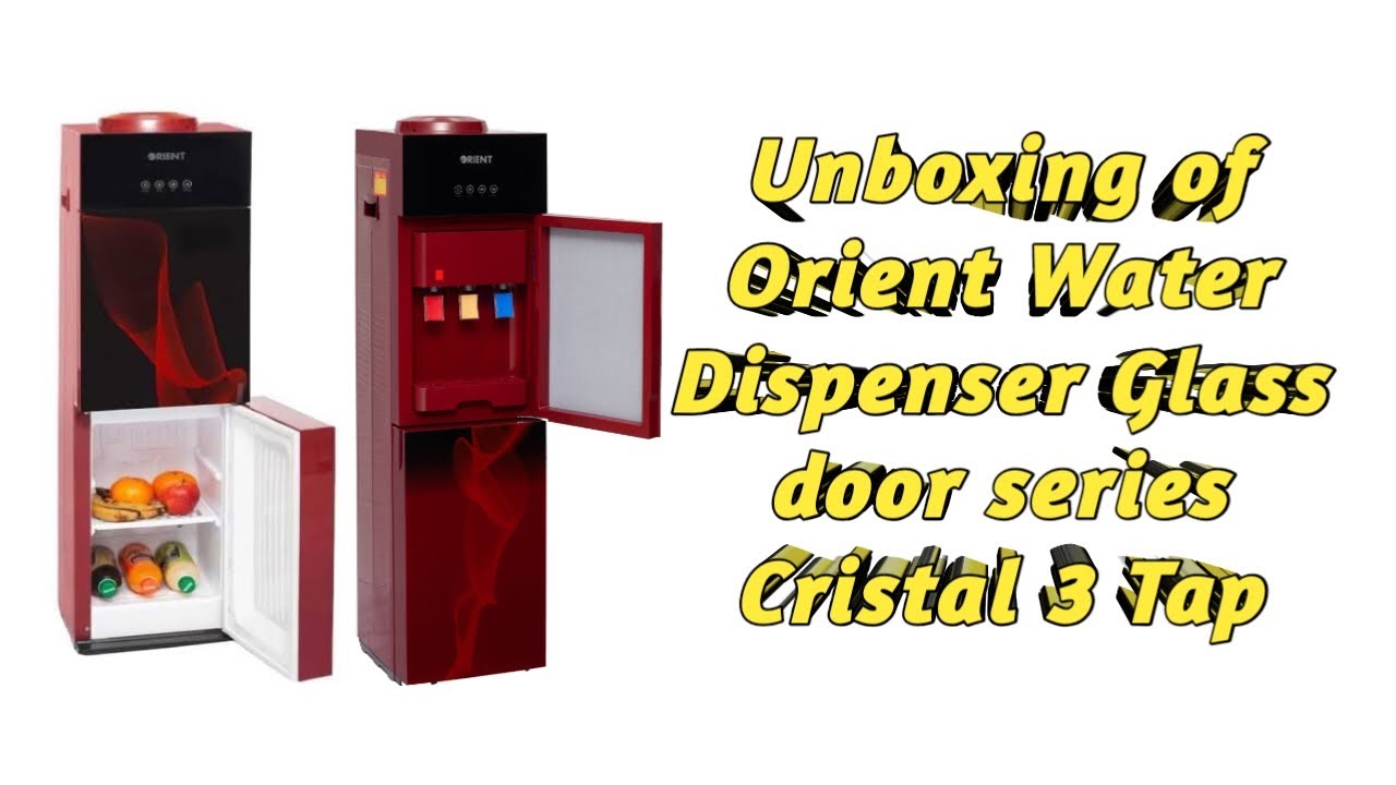 Unboxing of Orient Water Dispenser - YouTube
