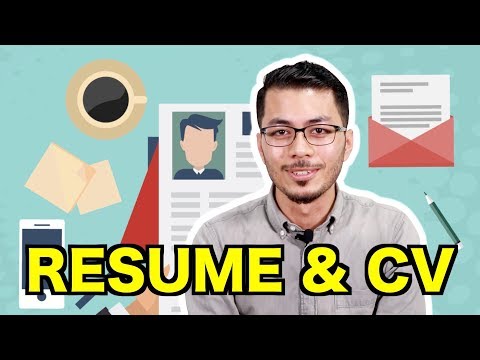 Resume & CV