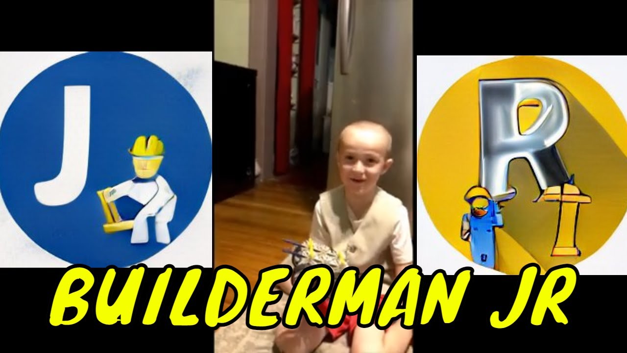 BuilderMan JR Shows everyone how to make a new K'nex design! - YouTube
