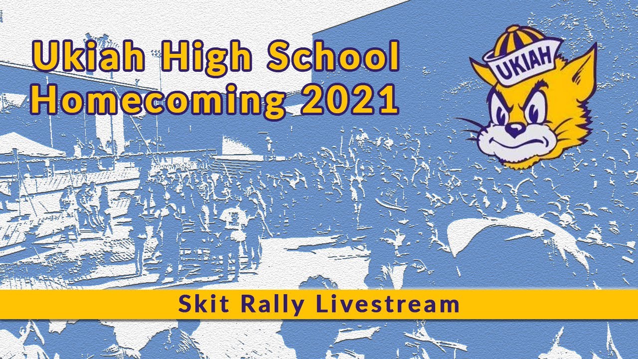 Ukiah High School Homecoming 2021 Skit Rally - YouTube