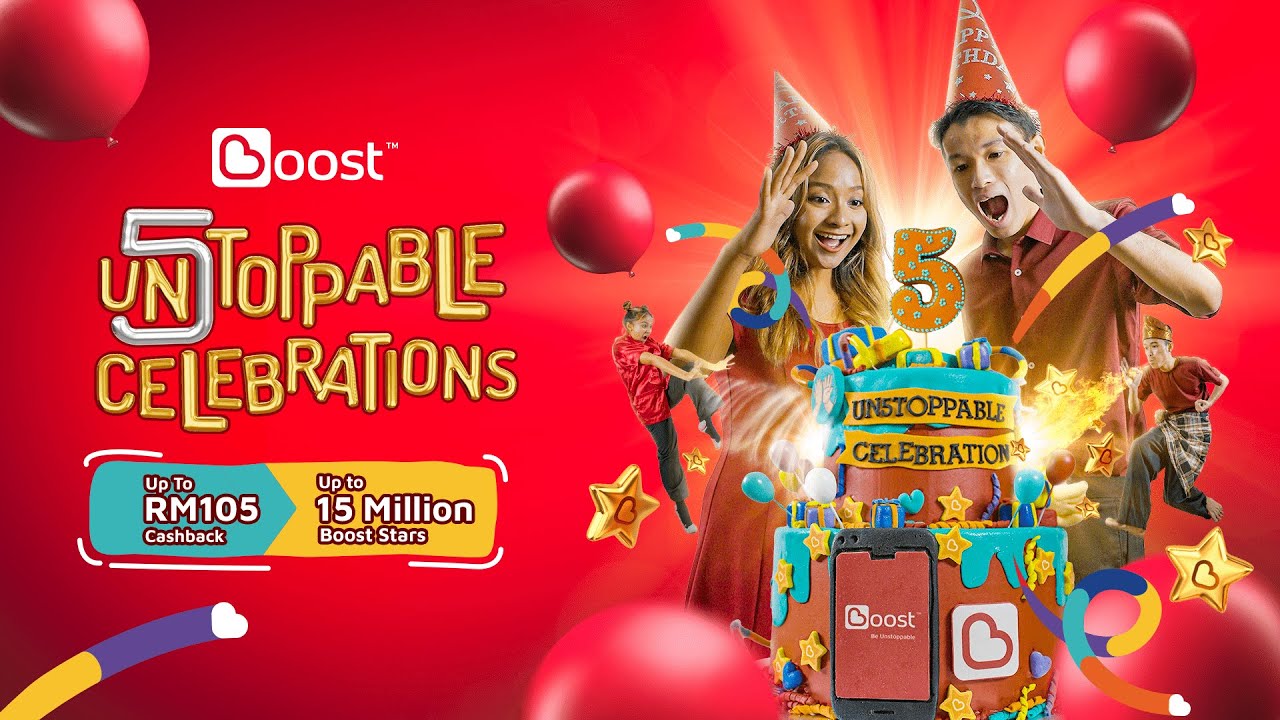 Boost 5th Birthday Cake Competition | Unstoppable Celebrations - YouTube