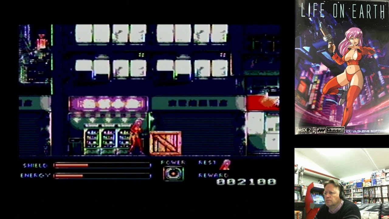 New Homebrew MSX 2 V9990 Game - Life on Earth - YouTube