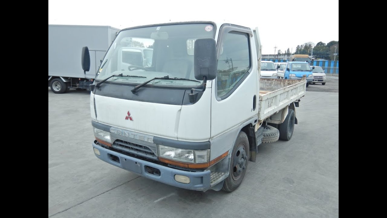 1998 MITSUBISHI CANTER 4D36-ENGINE CARRYING CAPACITY - 2TON - YouTube