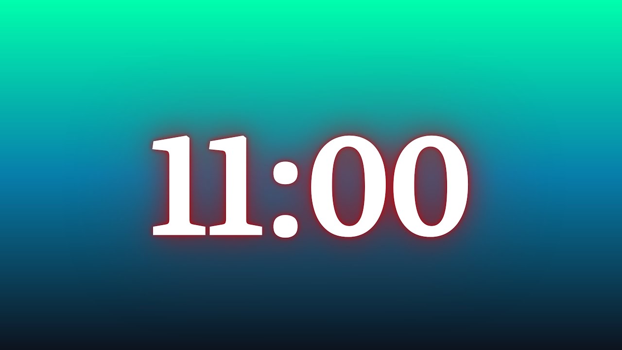 11 Minute Timer - YouTube