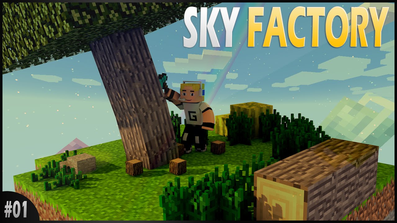 Sky Factory 2.5: O Inicio de uma GRANDE aventura - ModPack - YouTube