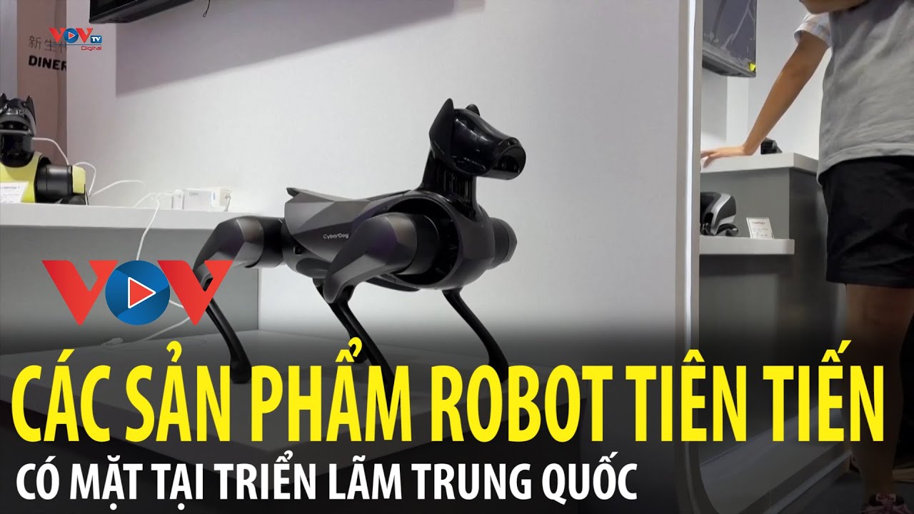 Trung Quốc: Triển lãm mang tới các sản phẩm robot tiên tiến nhất - YouTube