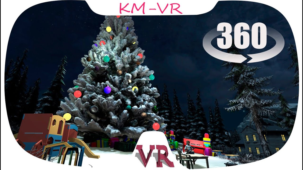 Merry Christmas 2024 3D VR 360 VIDEO - YouTube