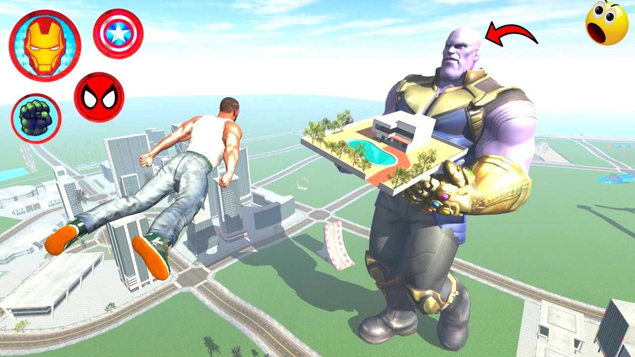 THANOS CHEAT CODE IN INDIAN BIKE DRIVING 3D | - YouTube