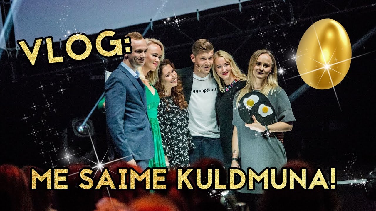 ME SAIME KULDMUNA! | Kuldmuna '18 GALA VLOG - YouTube