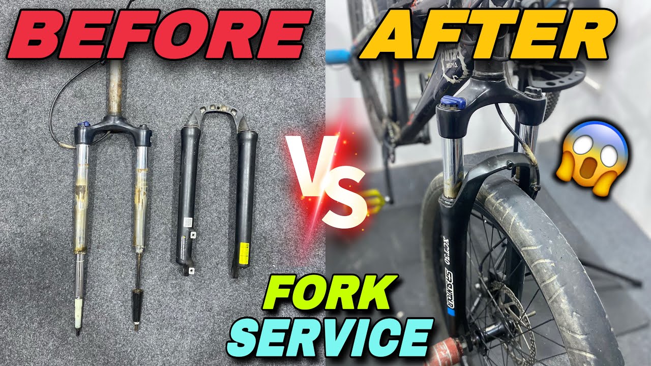How To Service a Coil Fork | MTB Bike Hacks - YouTube