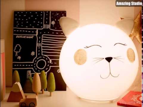 DIY Kitty Lamp Fado Ikea Hack - YouTube