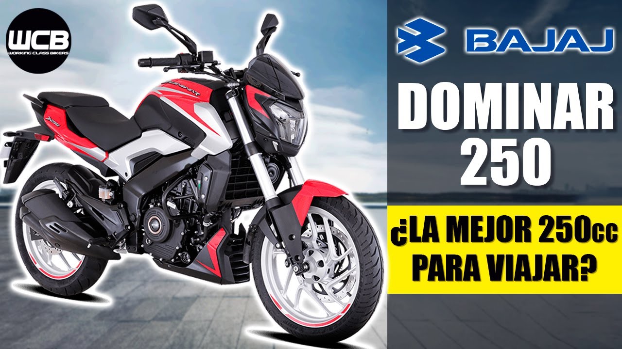 Bajaj DOMINAR D250 🇮🇳: Una 250cc para CIUDAD y CARRETERA - YouTube