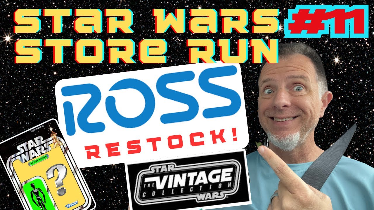 Star Wars Ross Restock Run for Vintage Collection ! - YouTube