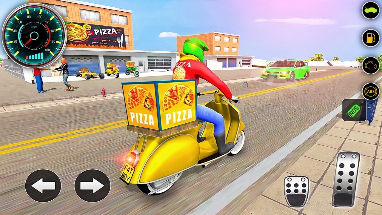 Sports Bike Pizza Delivery Simulator - Pizza Delivery Bike Games 3d ...