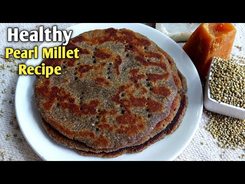Healthy Pearl Millet Sweet Roti | Sajja rotte | Millet recipes | Millet ...