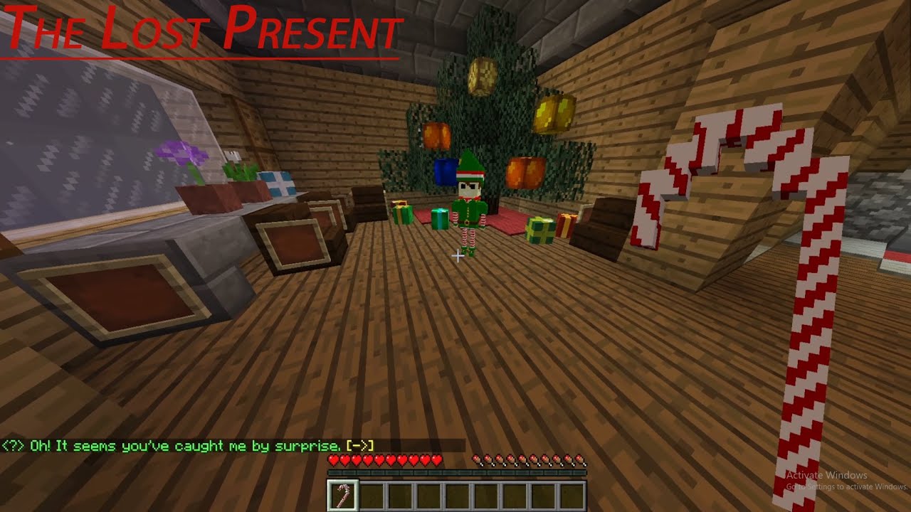 Minecraft Custom Map The Lost Present - YouTube