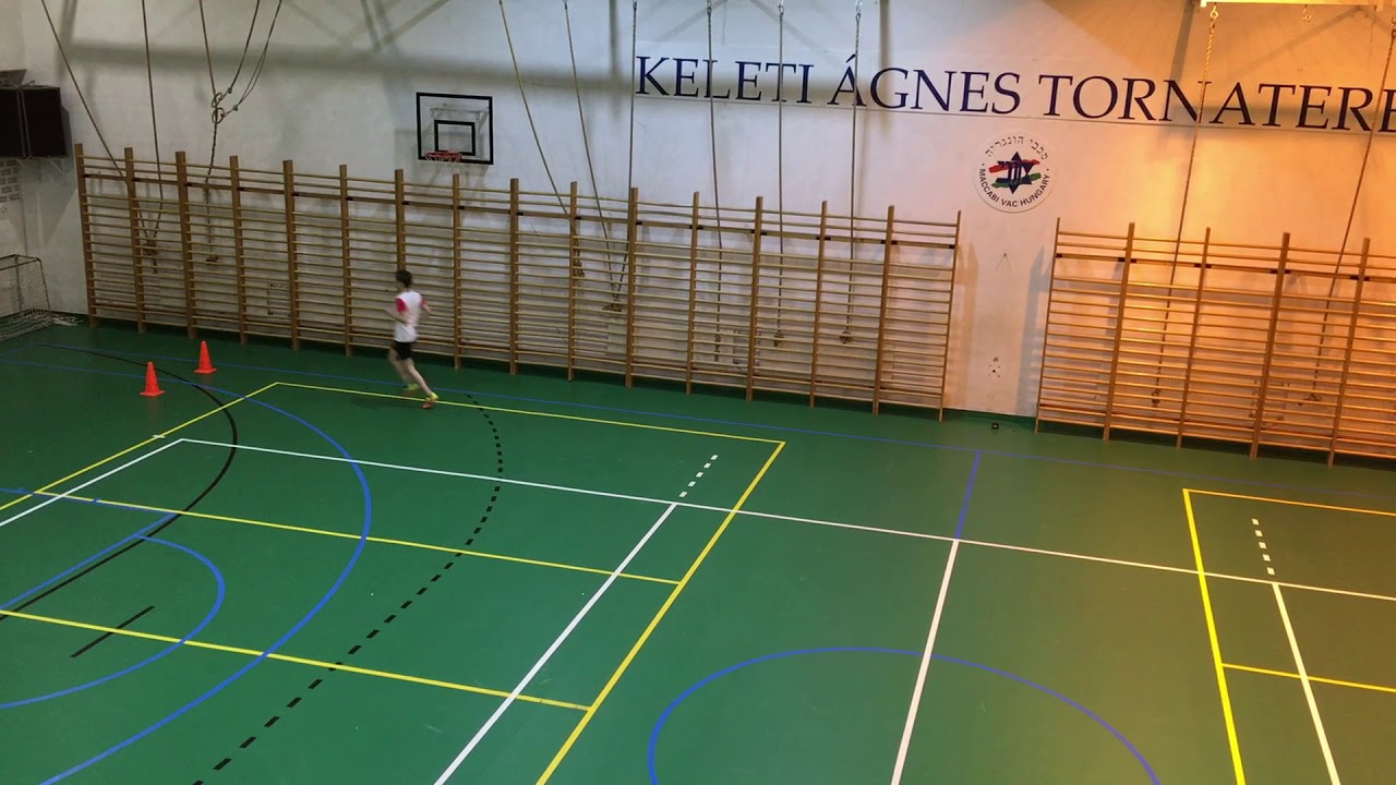 Shuttle run (20m) - Jonatan Stern - YouTube