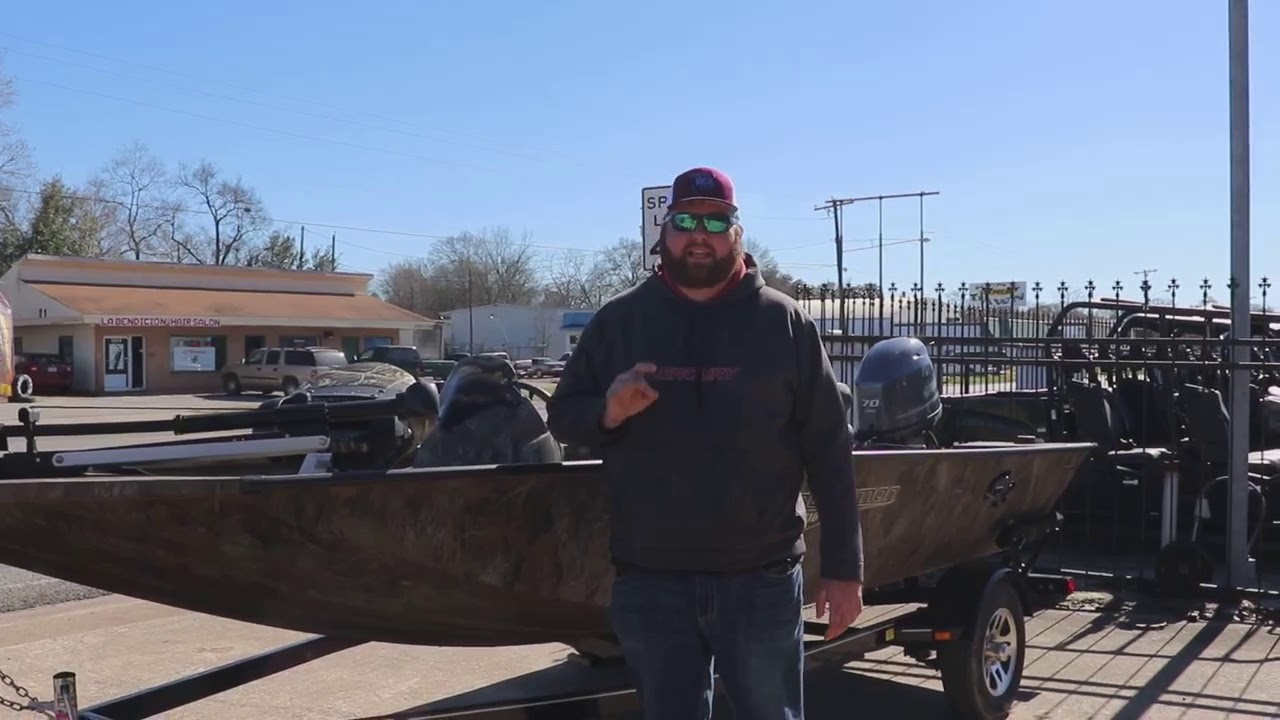 G3 SPORTSMAN 1610 BASS BOAT YAMAHA 70 - YouTube