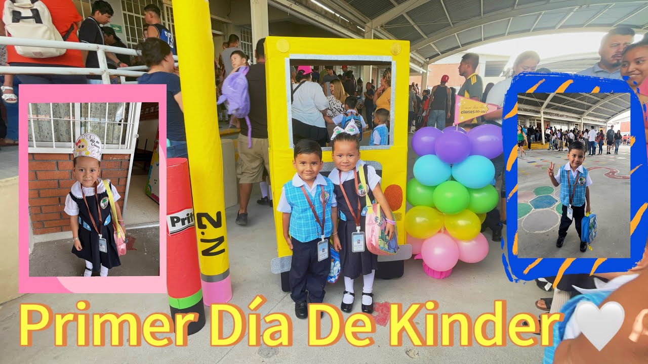 PRIMER DIA DE KINDER 🖍️ - YouTube